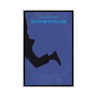 iCanvas "Catch Me If You Can Minimal Movie Poster" by Chungkong Framed - Bed Bath & Beyond ...